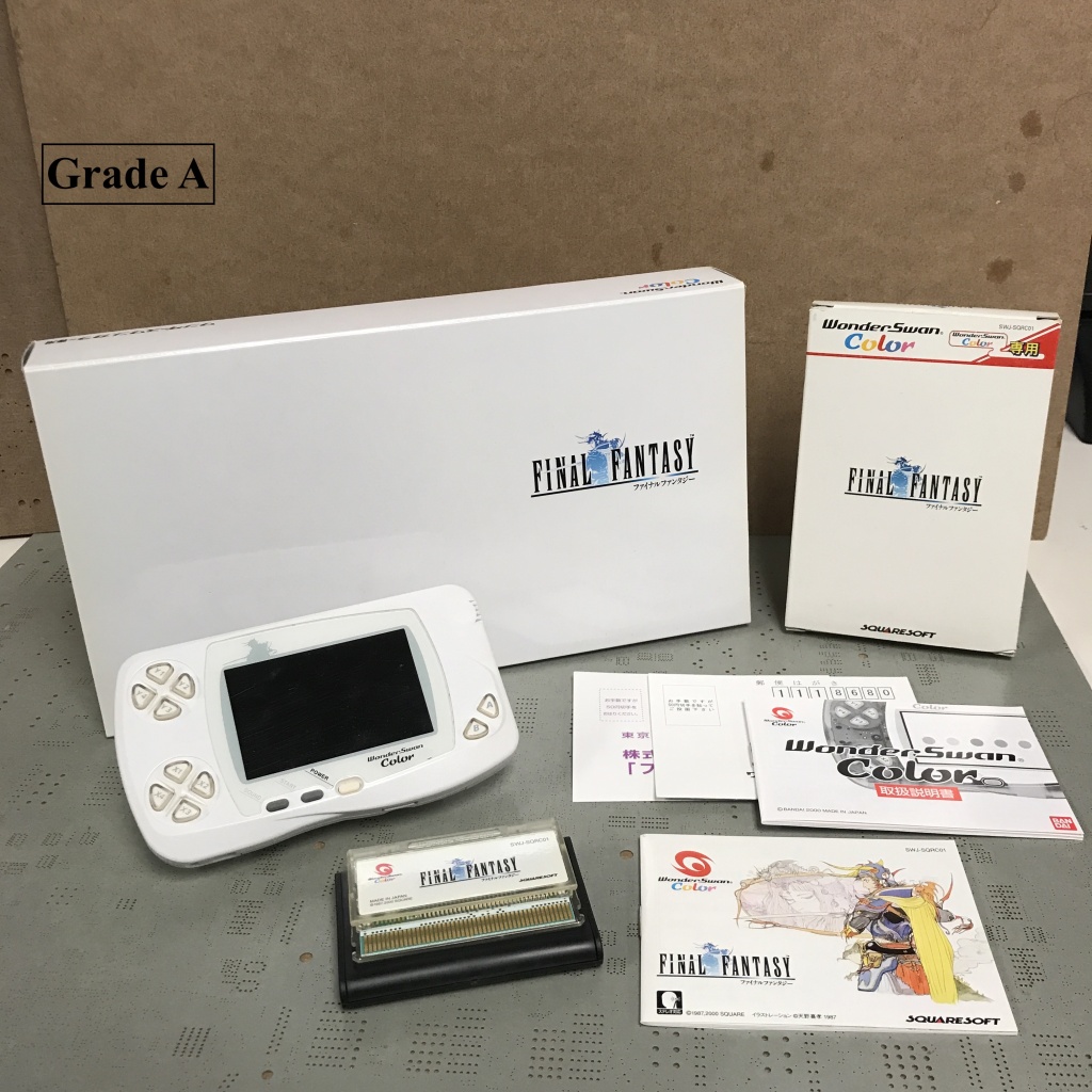 WonderSwan Color Boxed Final Fantasy Refurbished With IPS LCD Installed ...