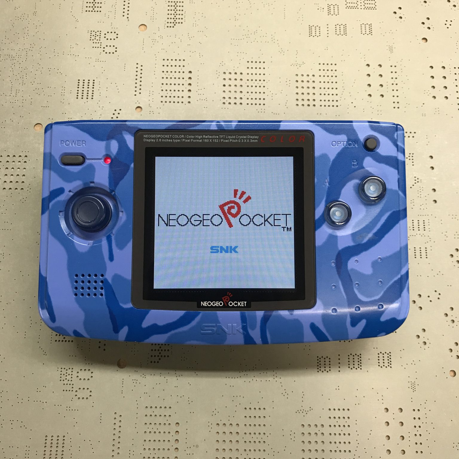 Neo Geo Pocket Color Refurbished With IPS LCD Installed – Flash Masta ...